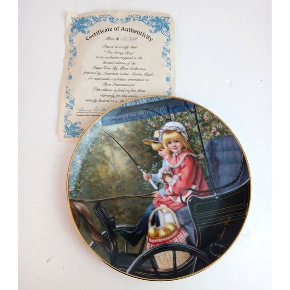RECO | Accents | 984 Reco The Surrey Ride Collectors Plate 1818sb W ...